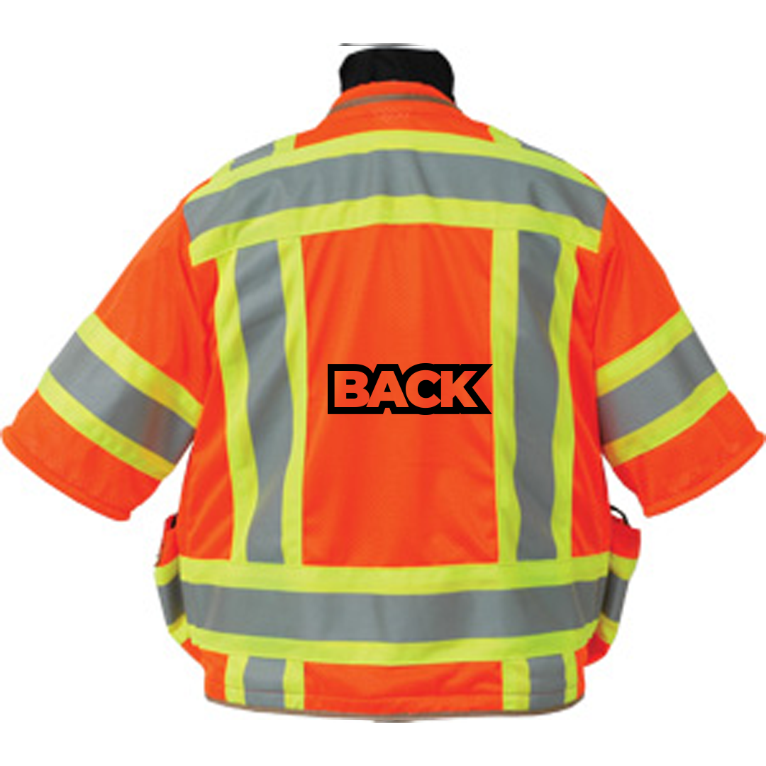 Custom Seco 8365 Series Class 3 Safety Vest – Custom Safety USA