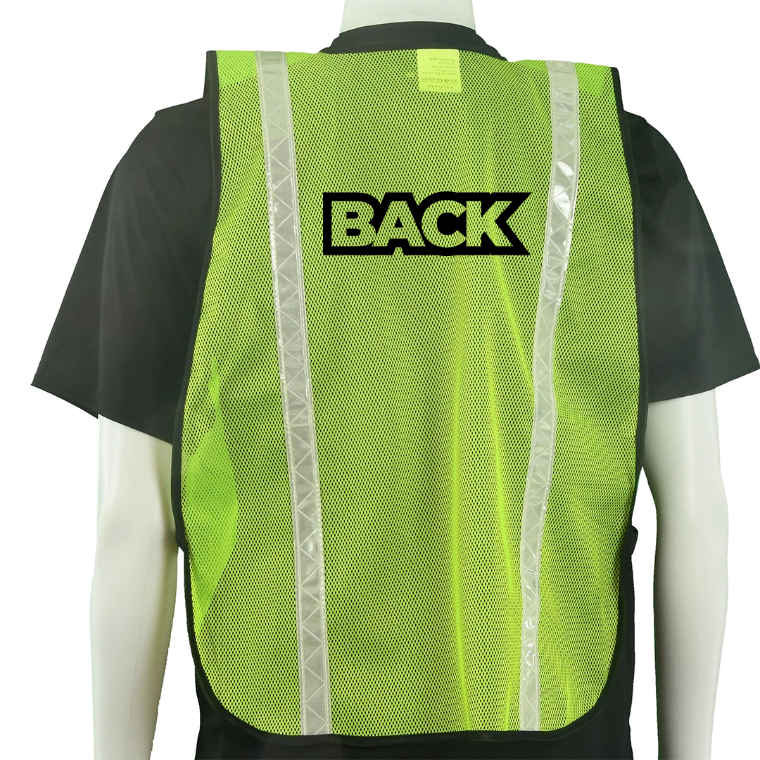 Custom Hi-Vis Safety Vest with Reflective Stripes | Shop Now – Custom ...
