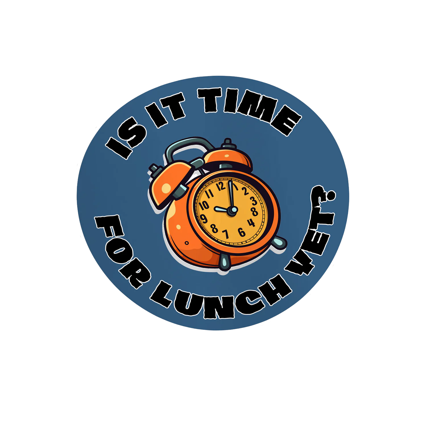 Is it Time? - Hard Hat Decal – Custom Safety USA