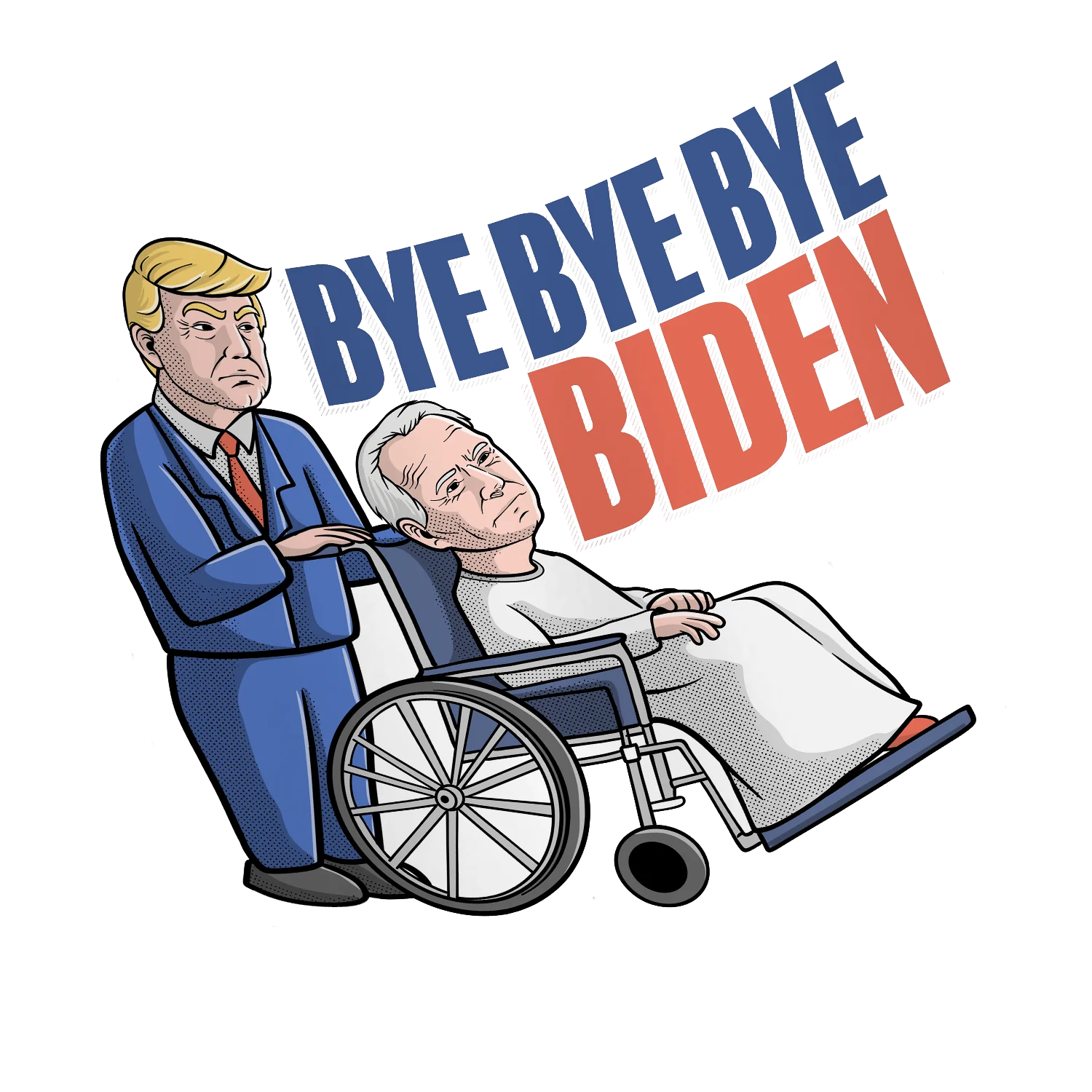 Bye bye bye Biden - Hard Hat Decal – Custom Safety USA