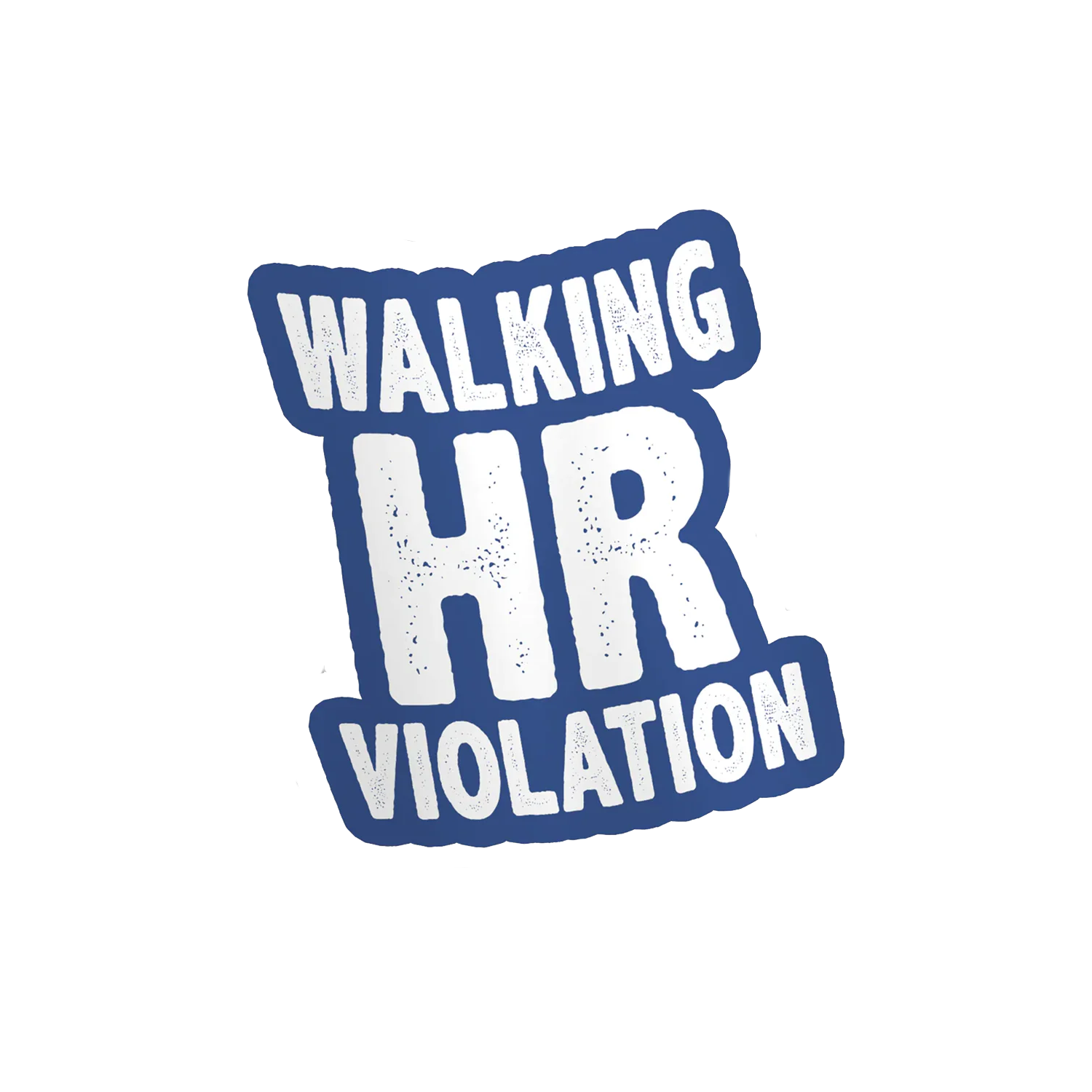 WALKING HR VIOLATION - Hard Hat Decal – Custom Safety USA