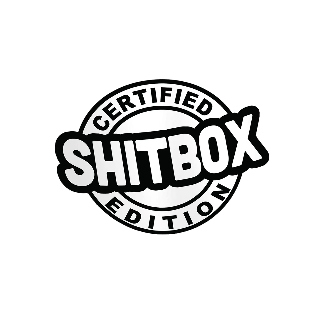 CERTIFIED SHITBOX - Hard Hat Decal – Custom Safety USA