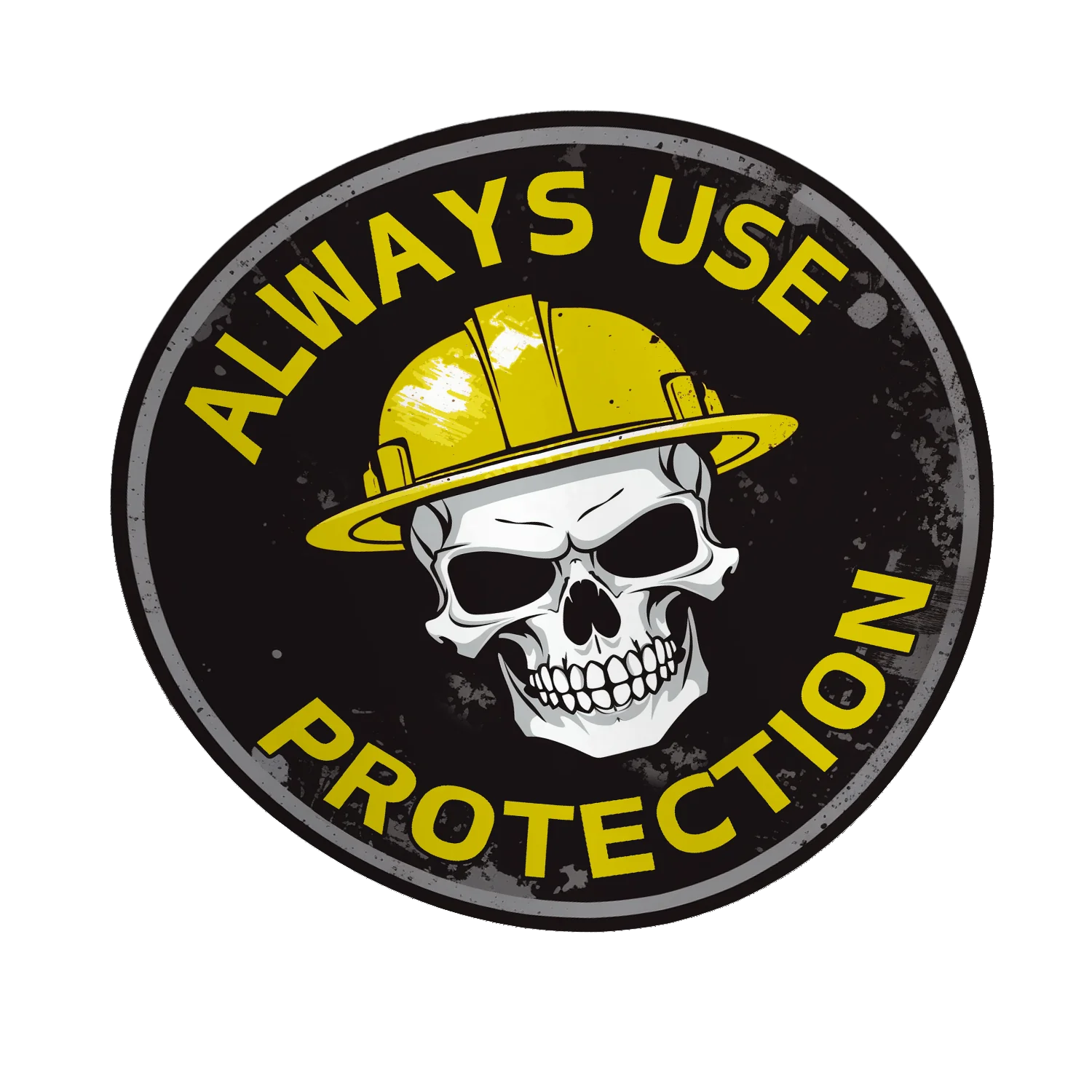 Always Use Protection - Hard Hat Decal – Custom Safety USA
